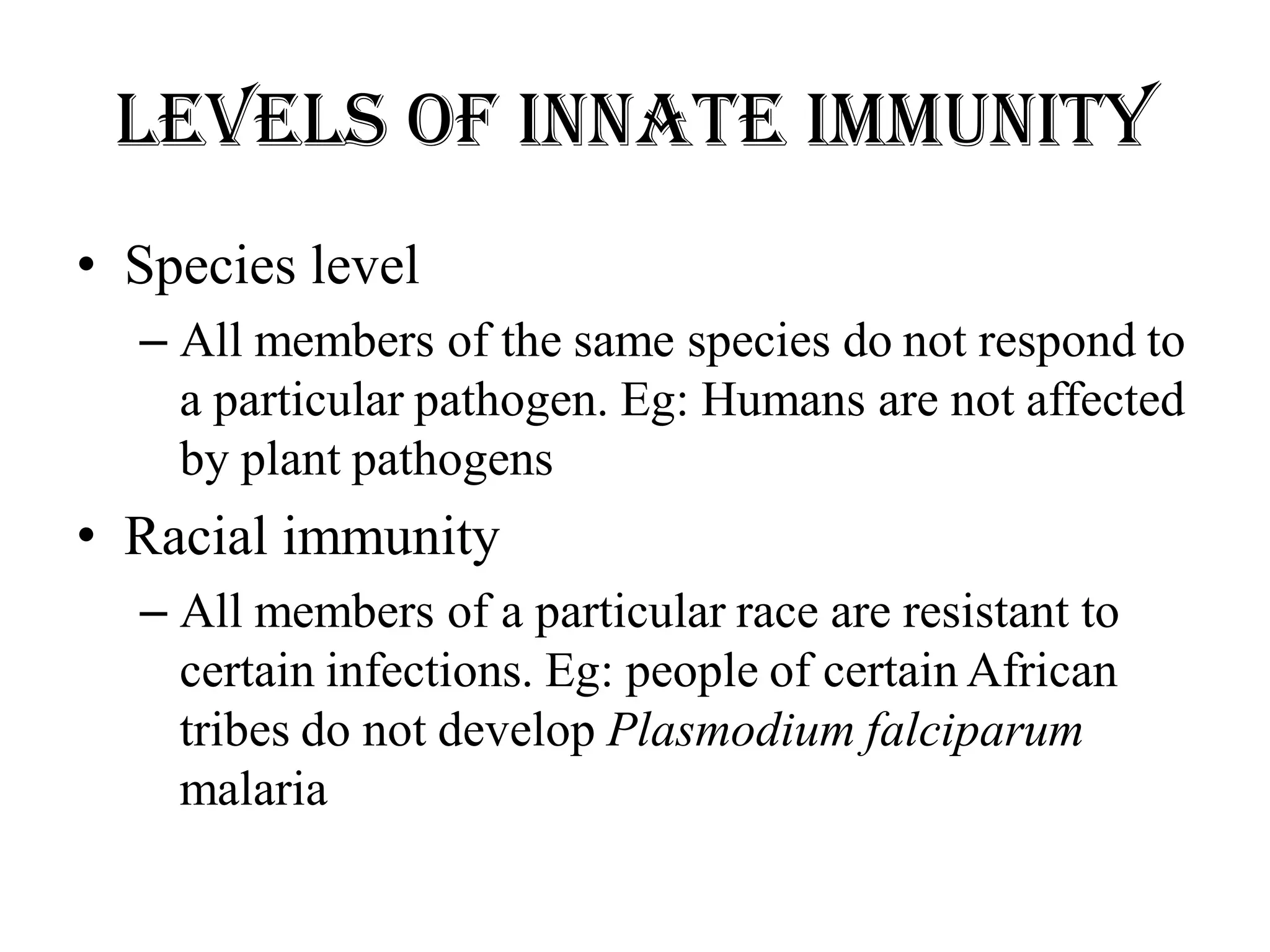 Innate immunity | PDF