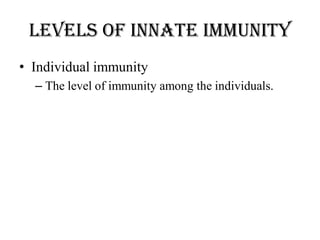 Innate immunity | PDF