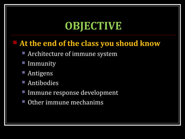 Immunity | PPT | Biological Sciences | Science