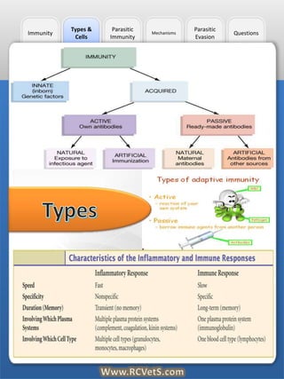 Immunity Against Parasite | PPTX