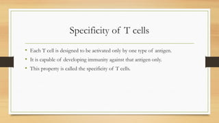 Comprehensive Overview of Acquired Immunity and Cellular Immune ...