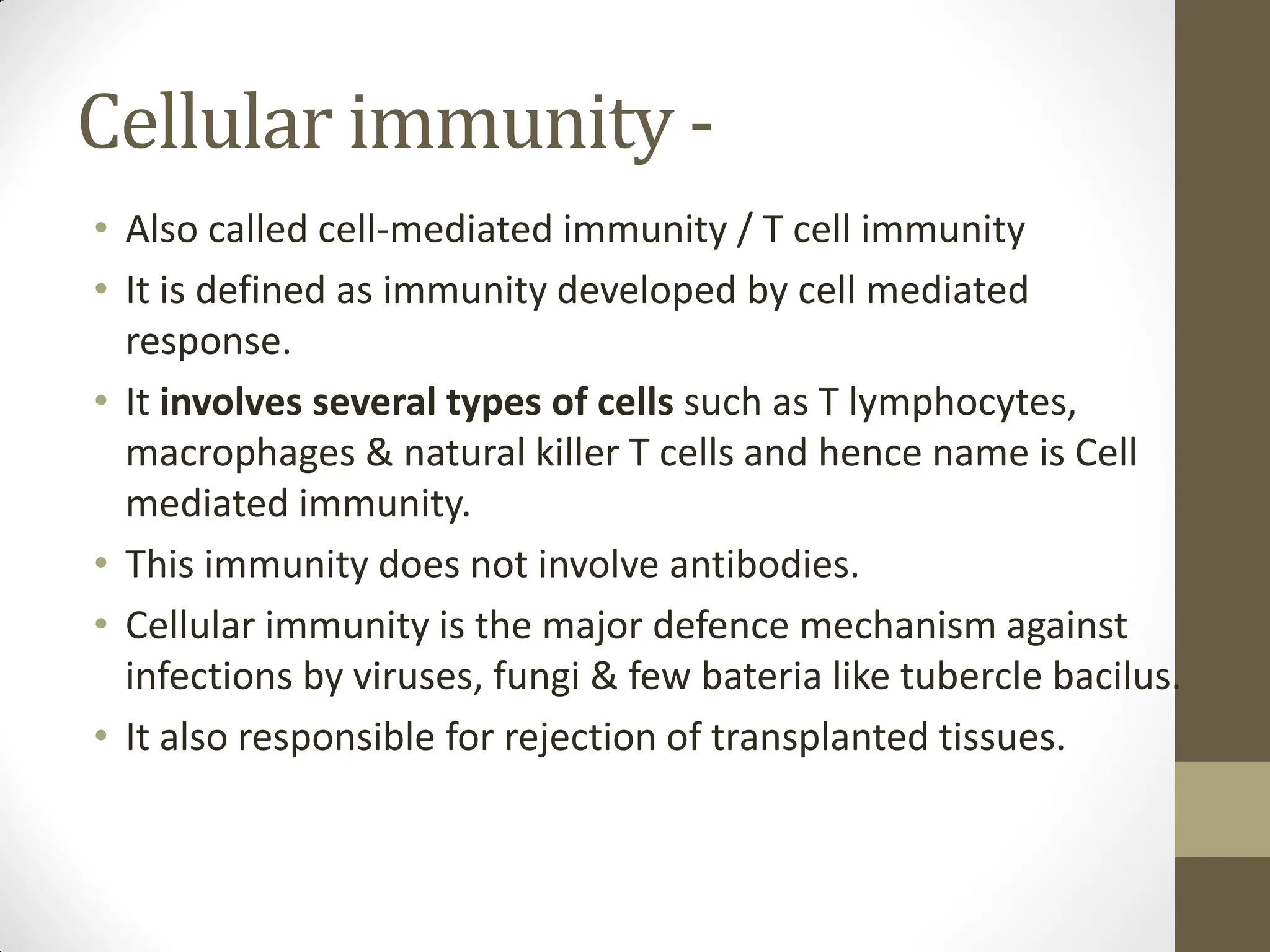 First year mbbs physiology - immunity, classification types and ...