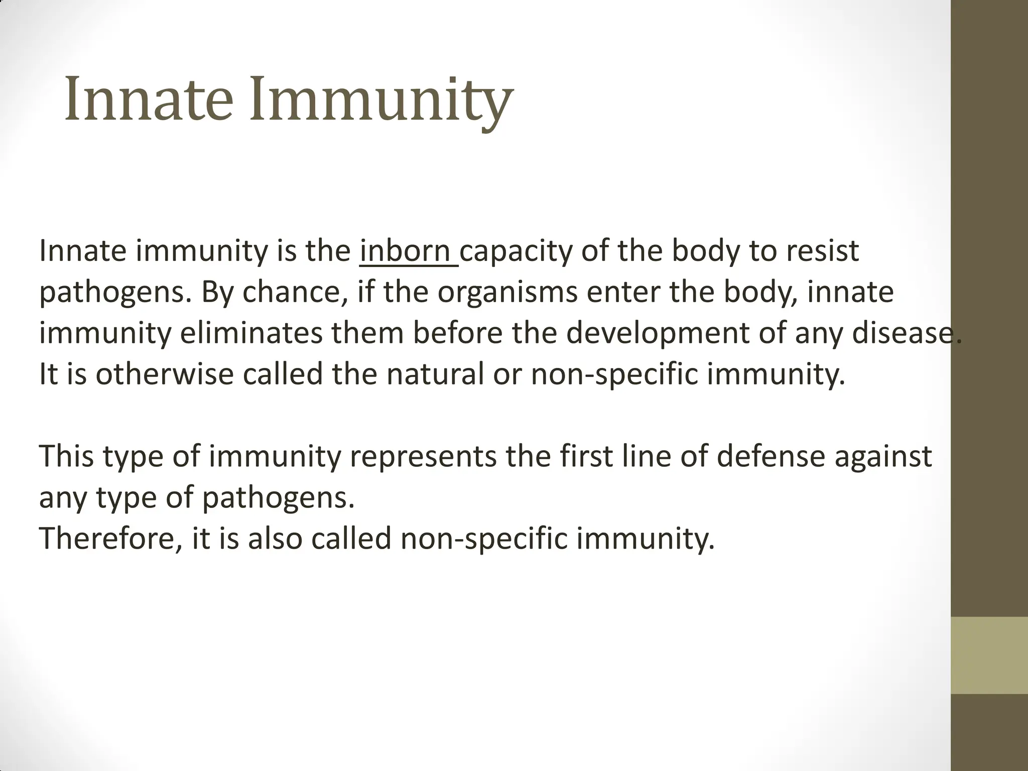 First year mbbs physiology - immunity, classification types and ...