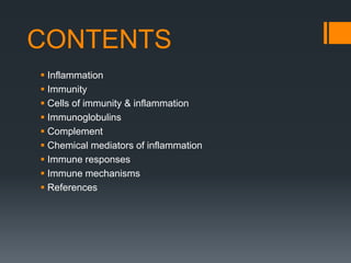 Immunity & Inflammation | PPTX