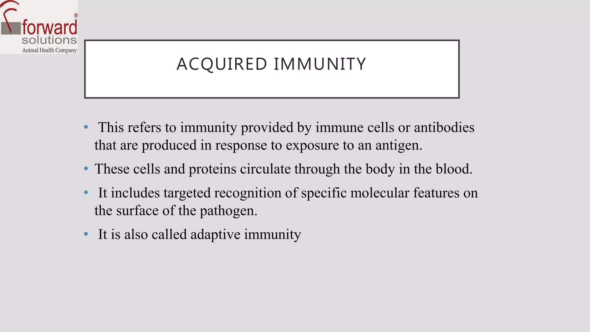 Immunity of chicken | PPTX