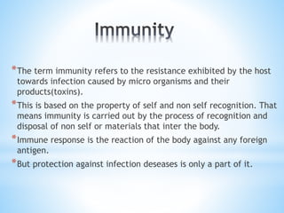 Immunity ppt | PPT