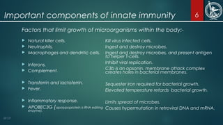 Introduction To Immunity and Immunological Products | PPT