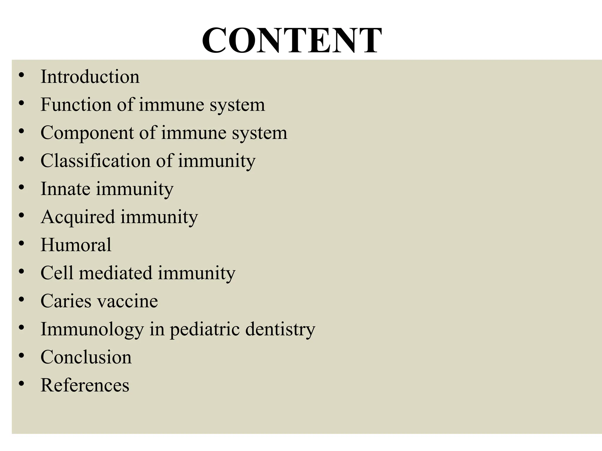 IMMUNITY ... and basic concept mds 1st year | PPTX