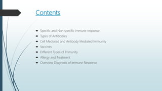 Immune System Responses | PPTX