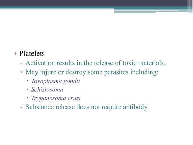 Immunity to parasitic infections | PPT | Infectious Diseases | Diseases ...