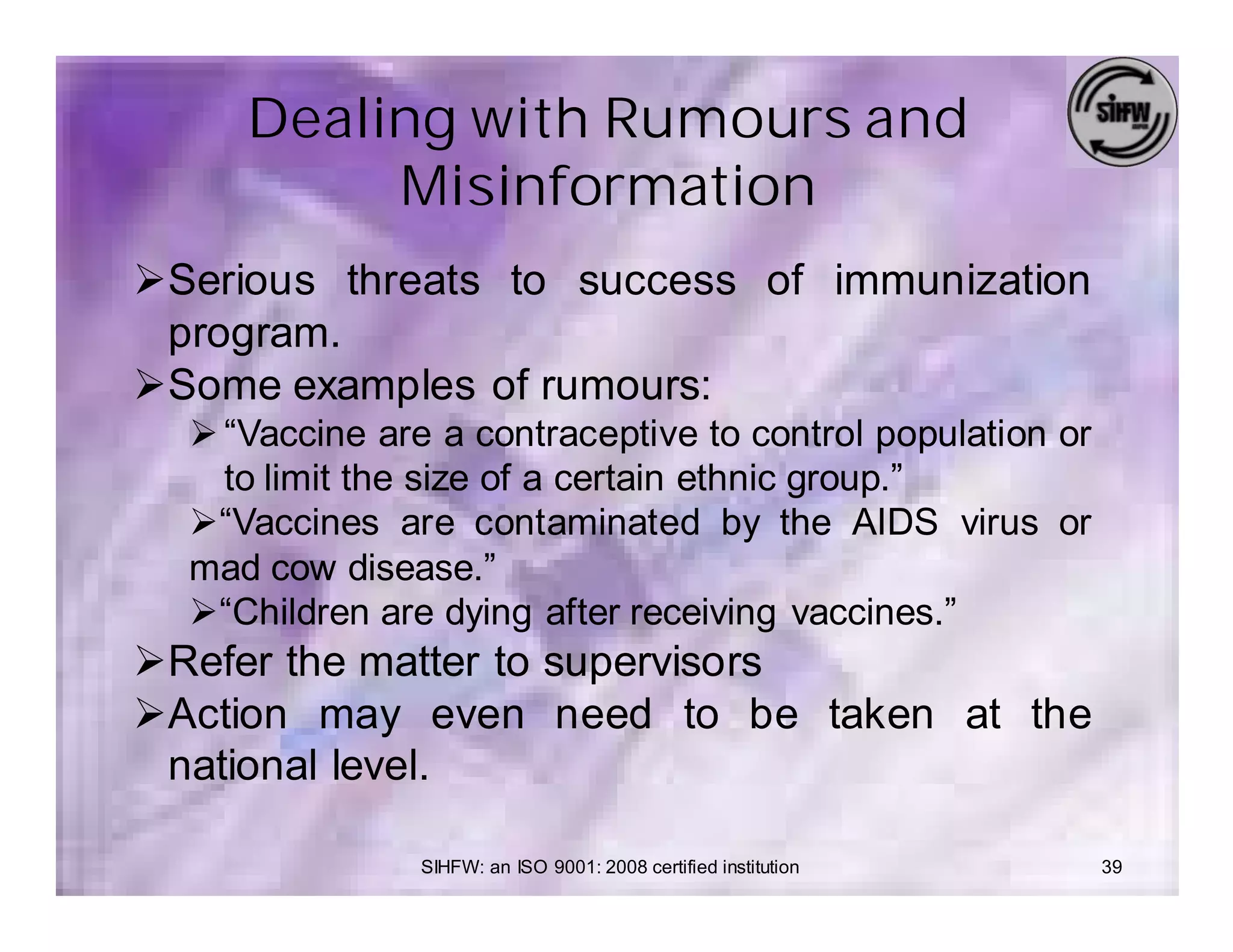 Immunization | PDF