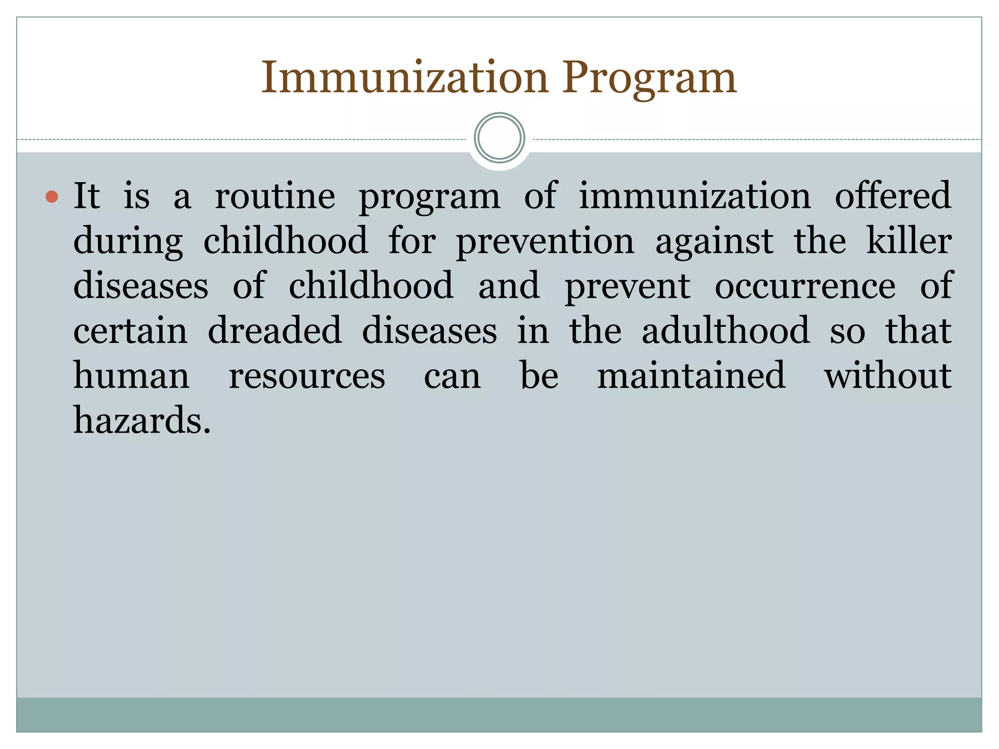 Immunization | PPTX