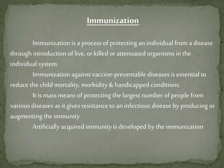 Immunization | PPTX