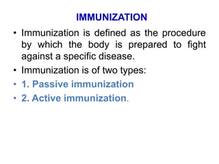 Immunization | PPTX