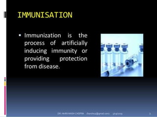 Immunoprophylaxis and Immunization | PDF