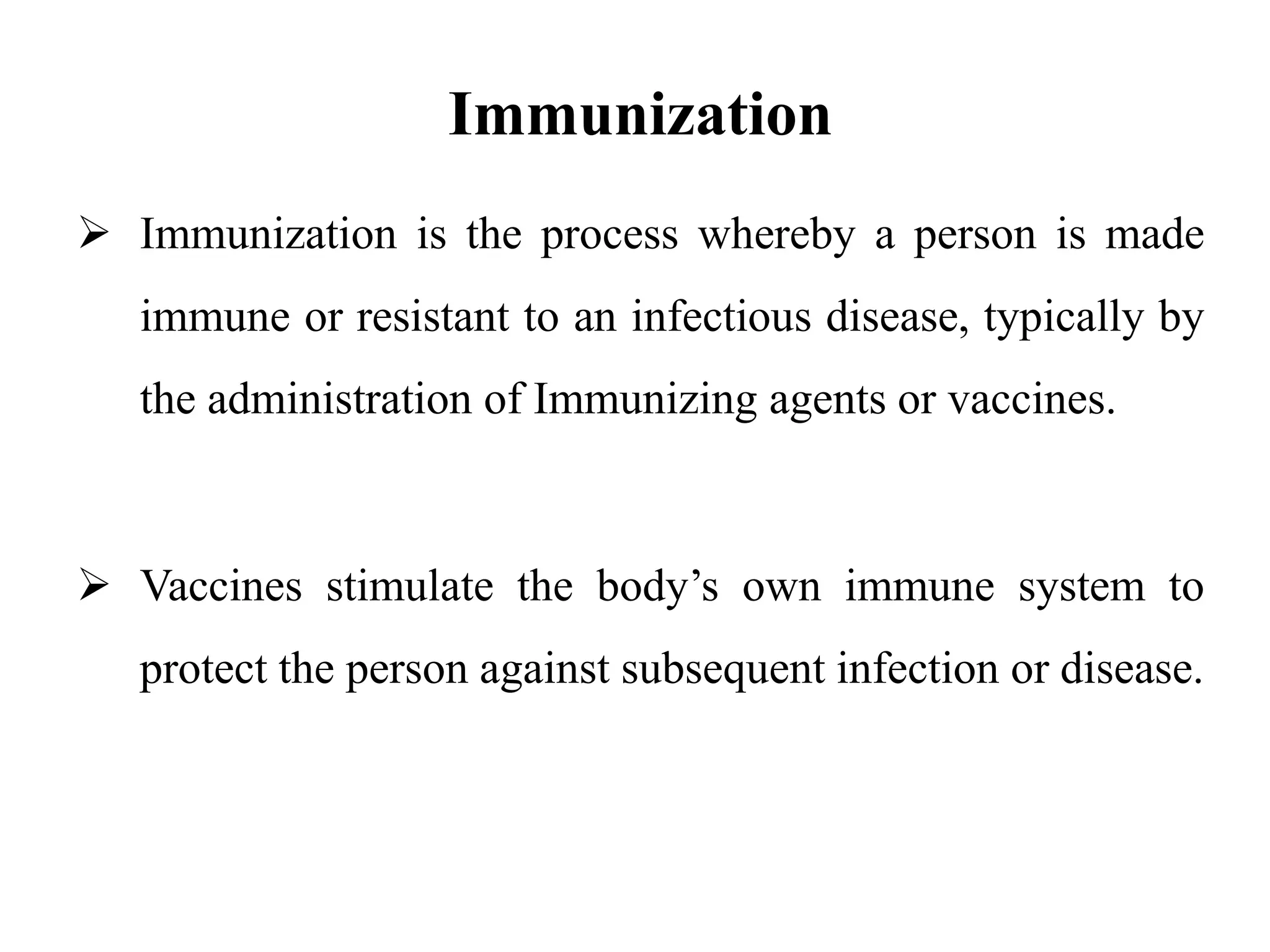 Immunization, types of vaccines and National immunization Schedule | PPTX