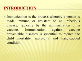 Immunization | PPTX