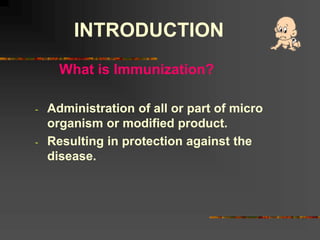Immunization | PPT | Infectious Diseases | Diseases and Conditions