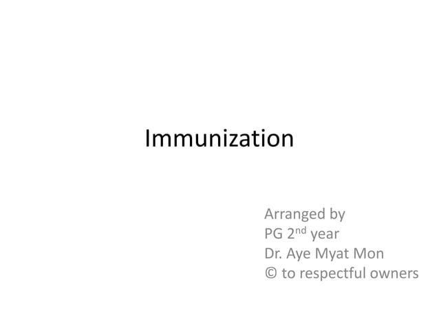 Immunization pediatric topic presentation.pptx