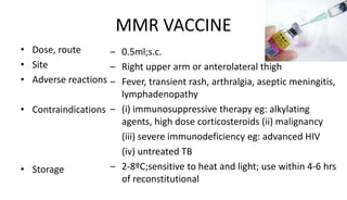 Immunization (pediatrics) | PPTX