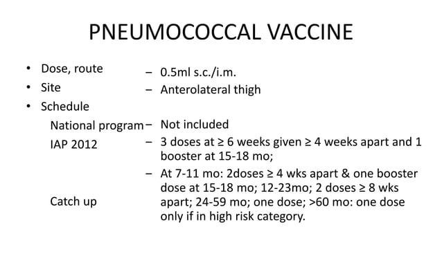 Immunization (pediatrics) | PPTX | Infectious Diseases | Diseases and Conditions
