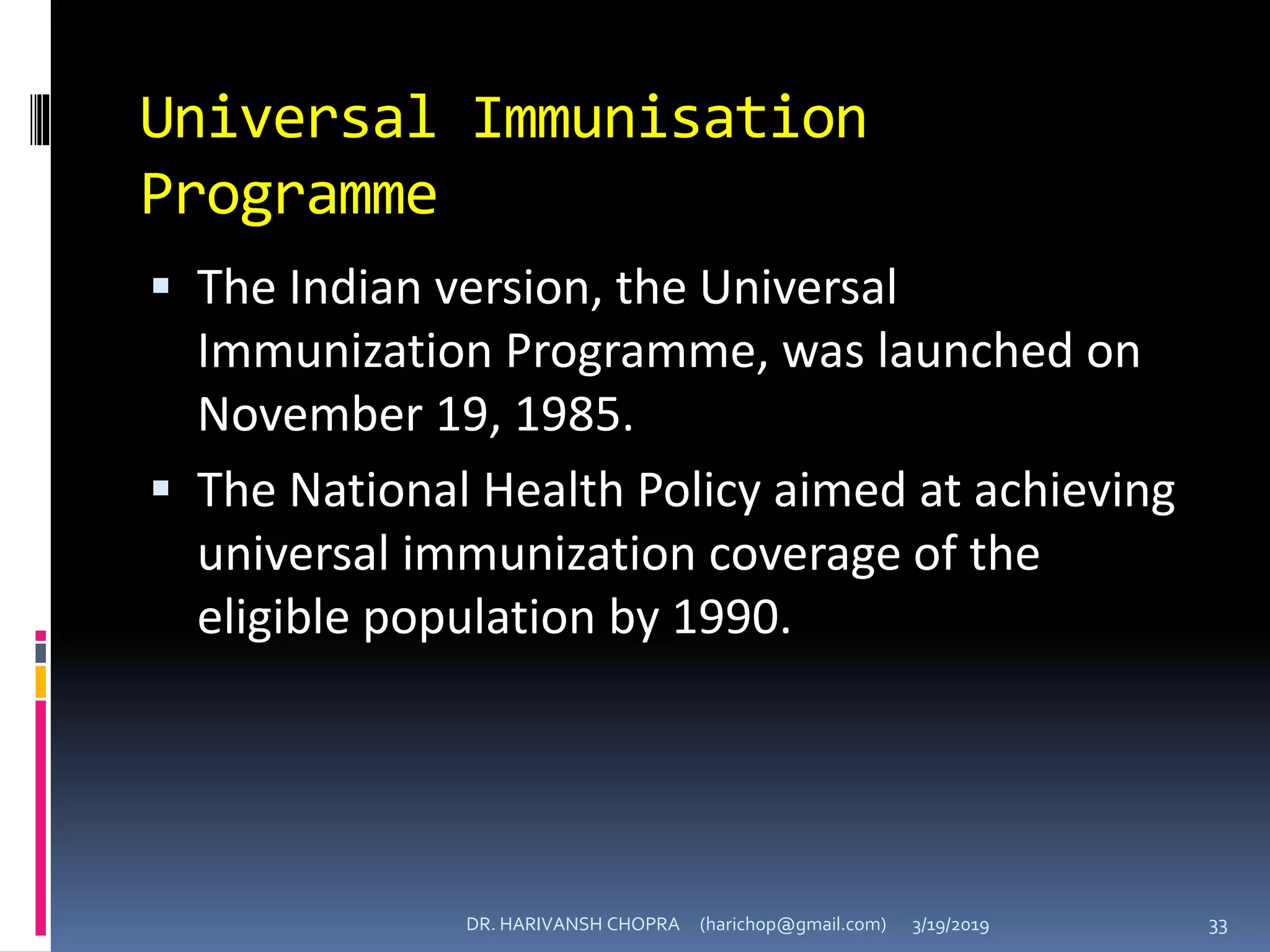 Immunization | PPTX