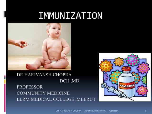 Immunization | PPTX