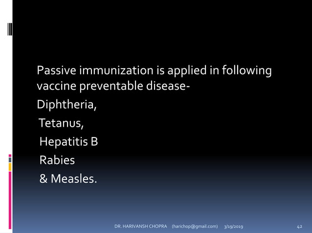 Immunization | PPTX