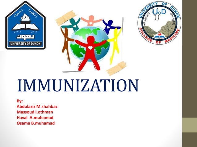 Immunization-vaccination | PPTX | Infectious Diseases | Diseases and ...