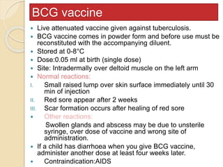 Immunization in nepal | PPTX
