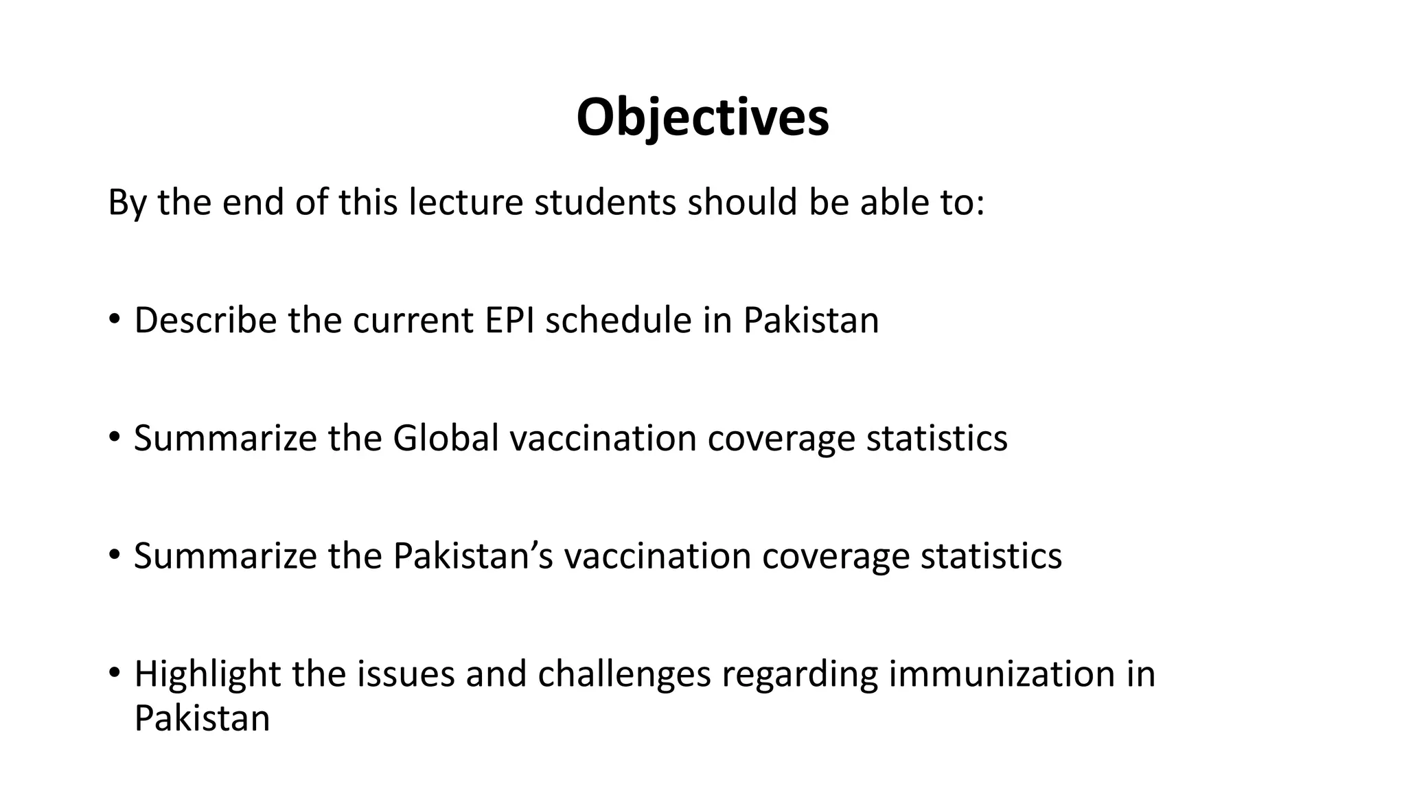 Immunization trends, issues in Pakistan (1).pptx