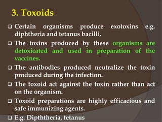 Immunizing agents vaccines, immunoglobulines and antisera | PDF