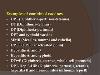 Immunizing agents vaccines, immunoglobulines and antisera | PDF