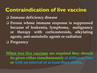 Immunizing agents vaccines, immunoglobulines and antisera | PDF