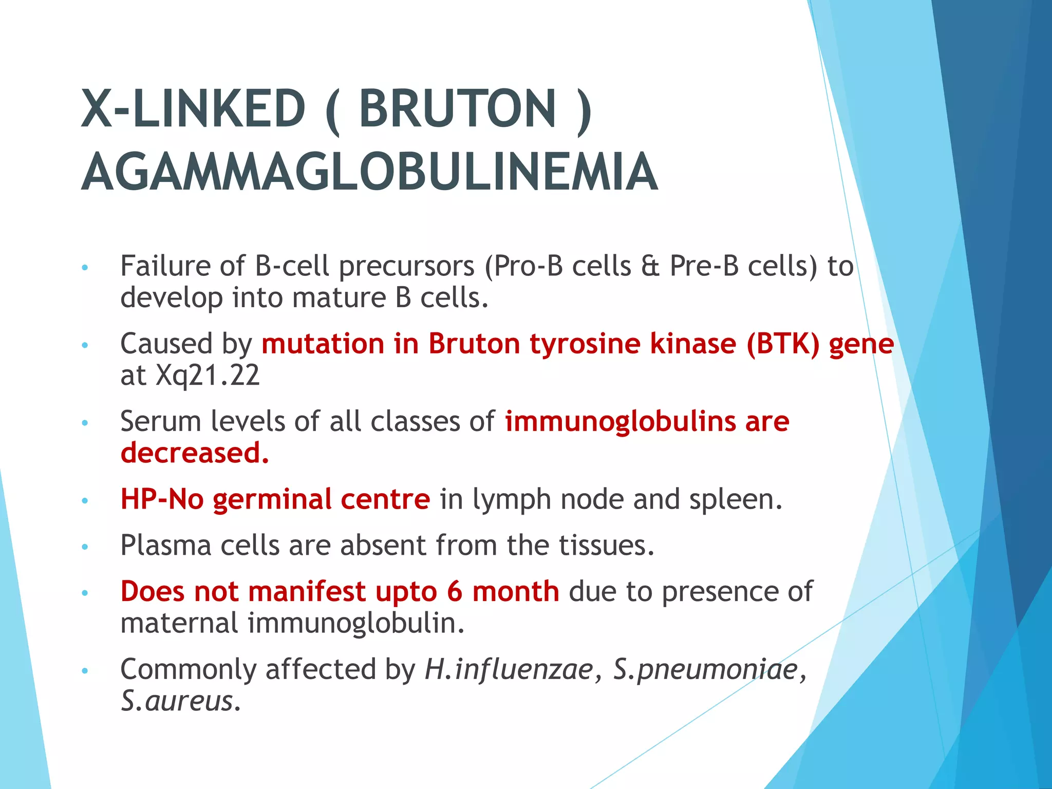 Primary immunodeficiency disorders | PPTX