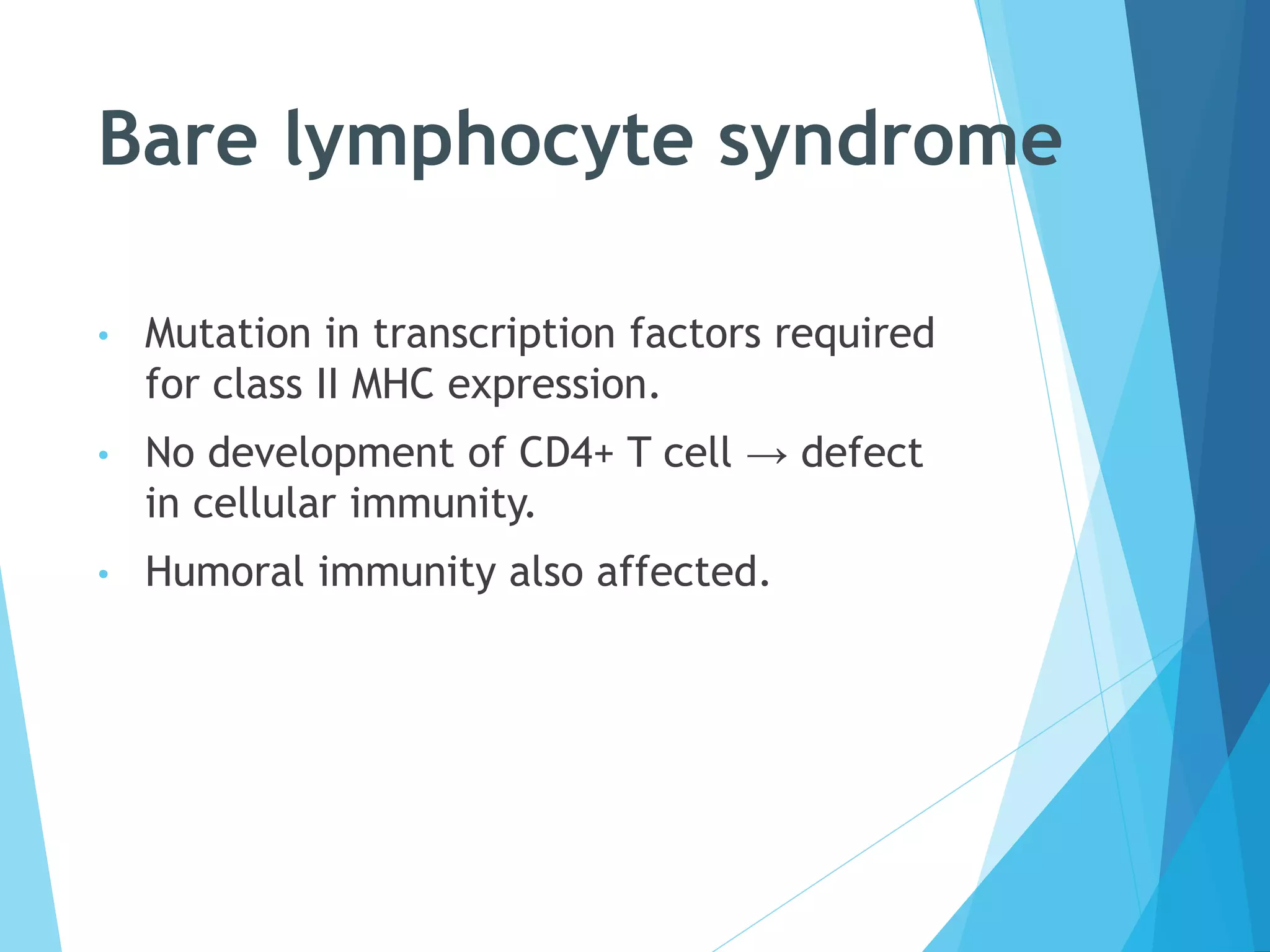 Primary immunodeficiency disorders | PPTX
