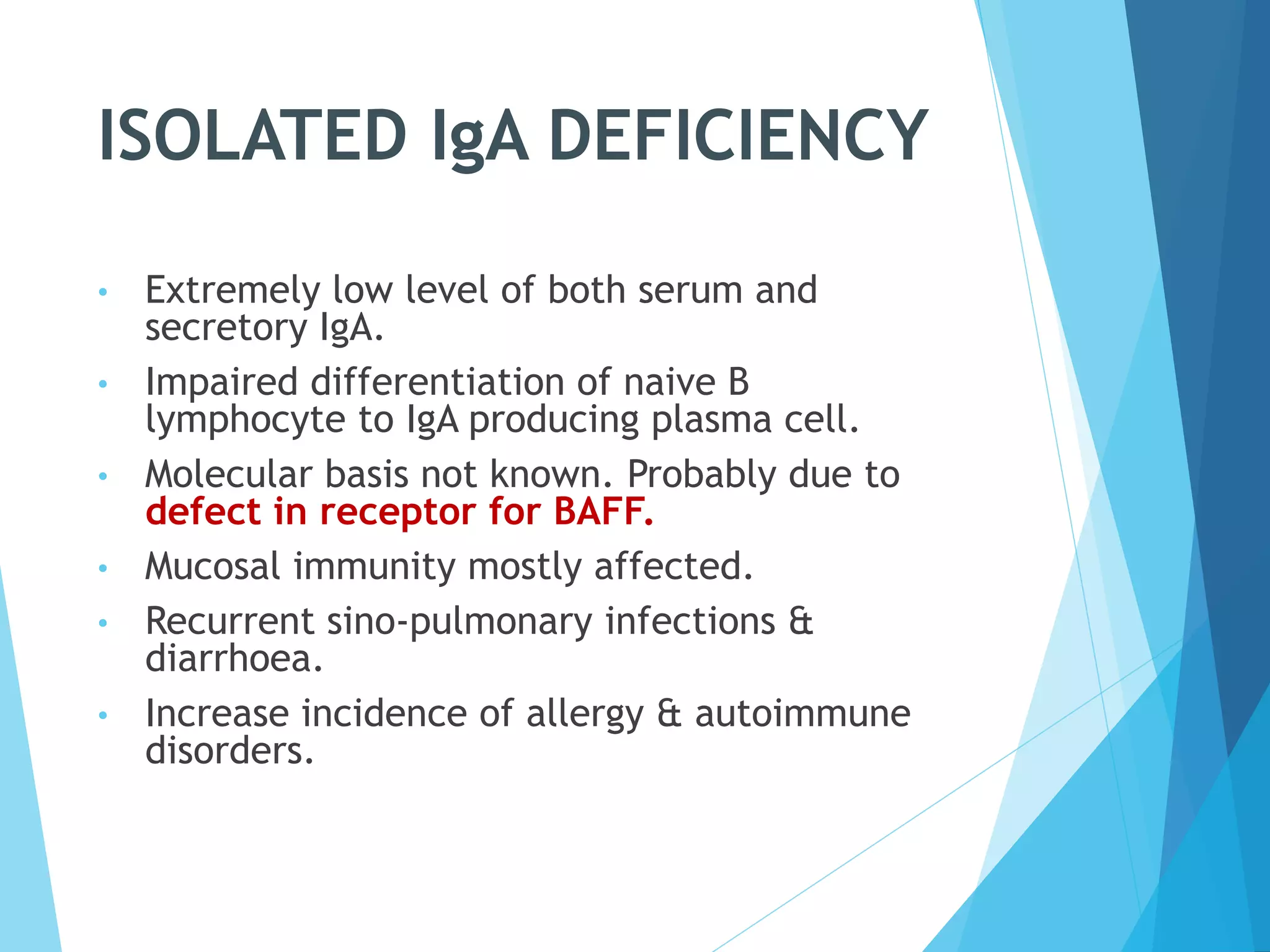 Primary immunodeficiency disorders | PPTX