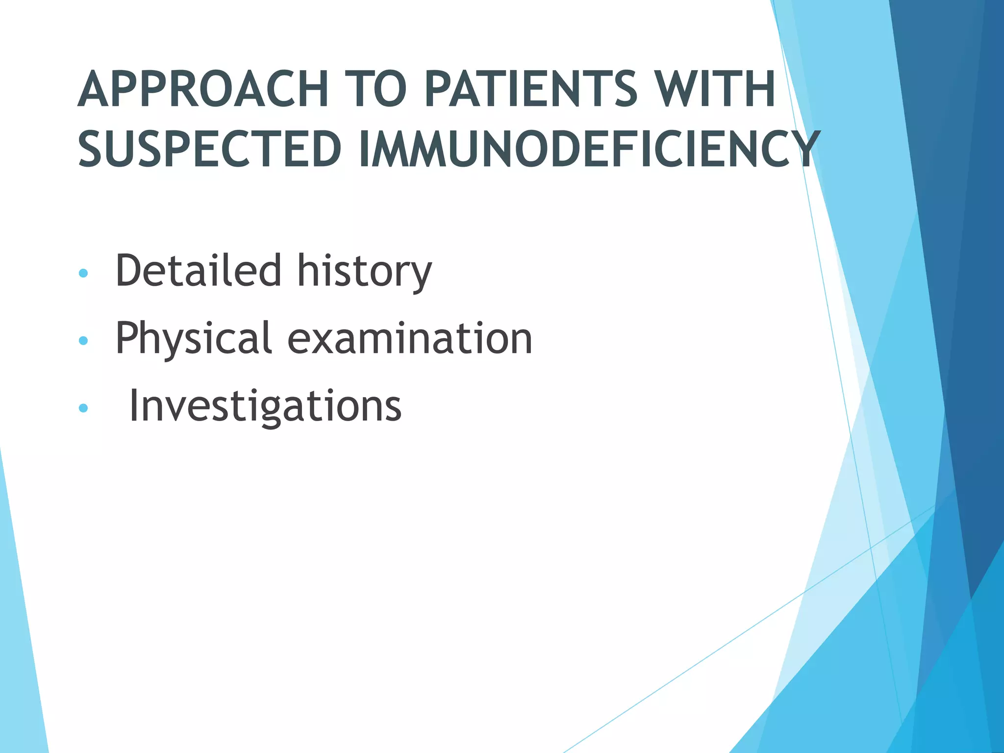 Primary immunodeficiency disorders | PPTX