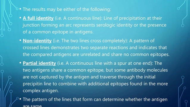 Immuno-diffusion & immuno electrophoresis.pptx | Infectious Diseases ...