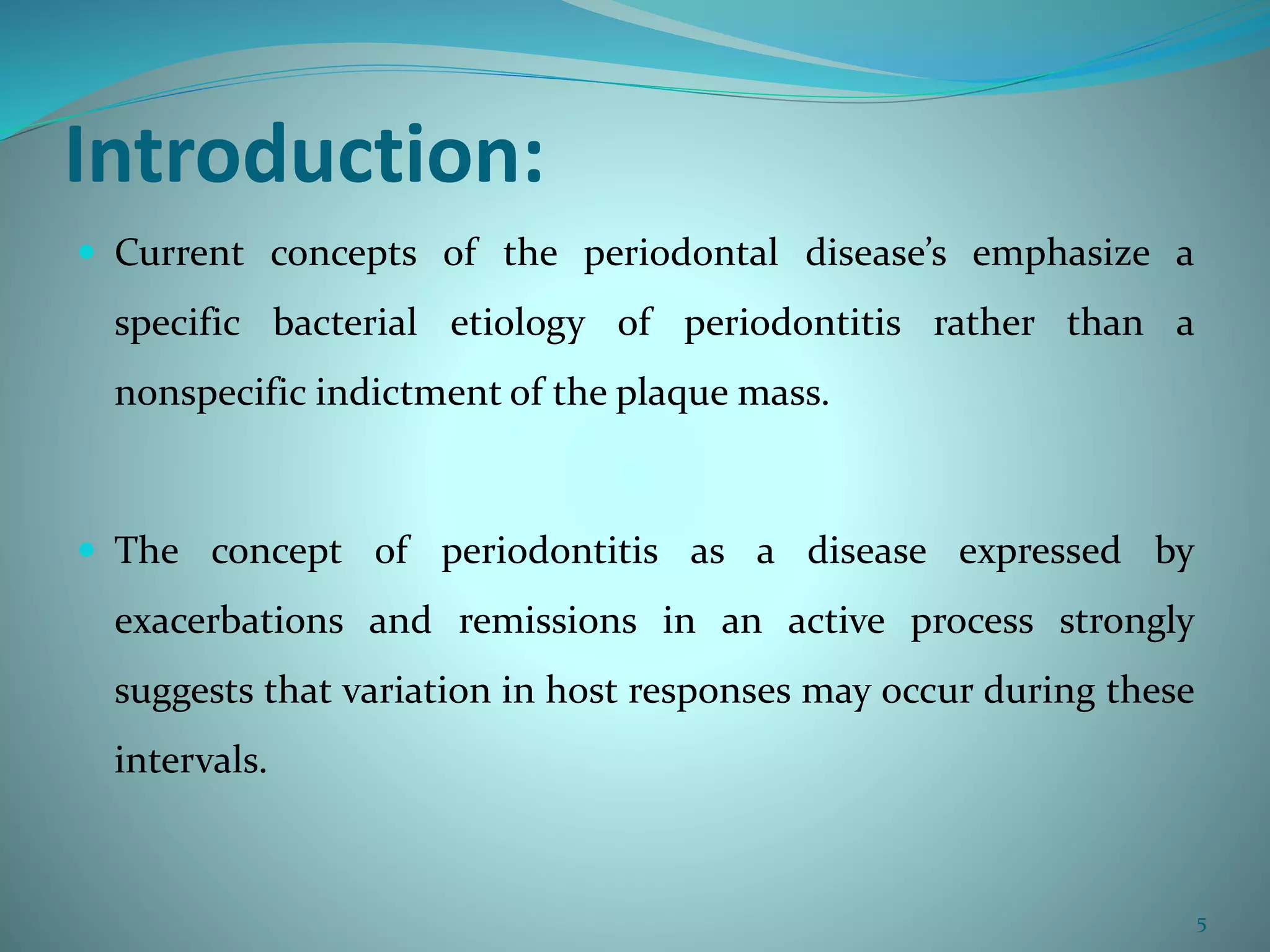 Immuno microbial pathogenesis of periodontal disease | PPTX