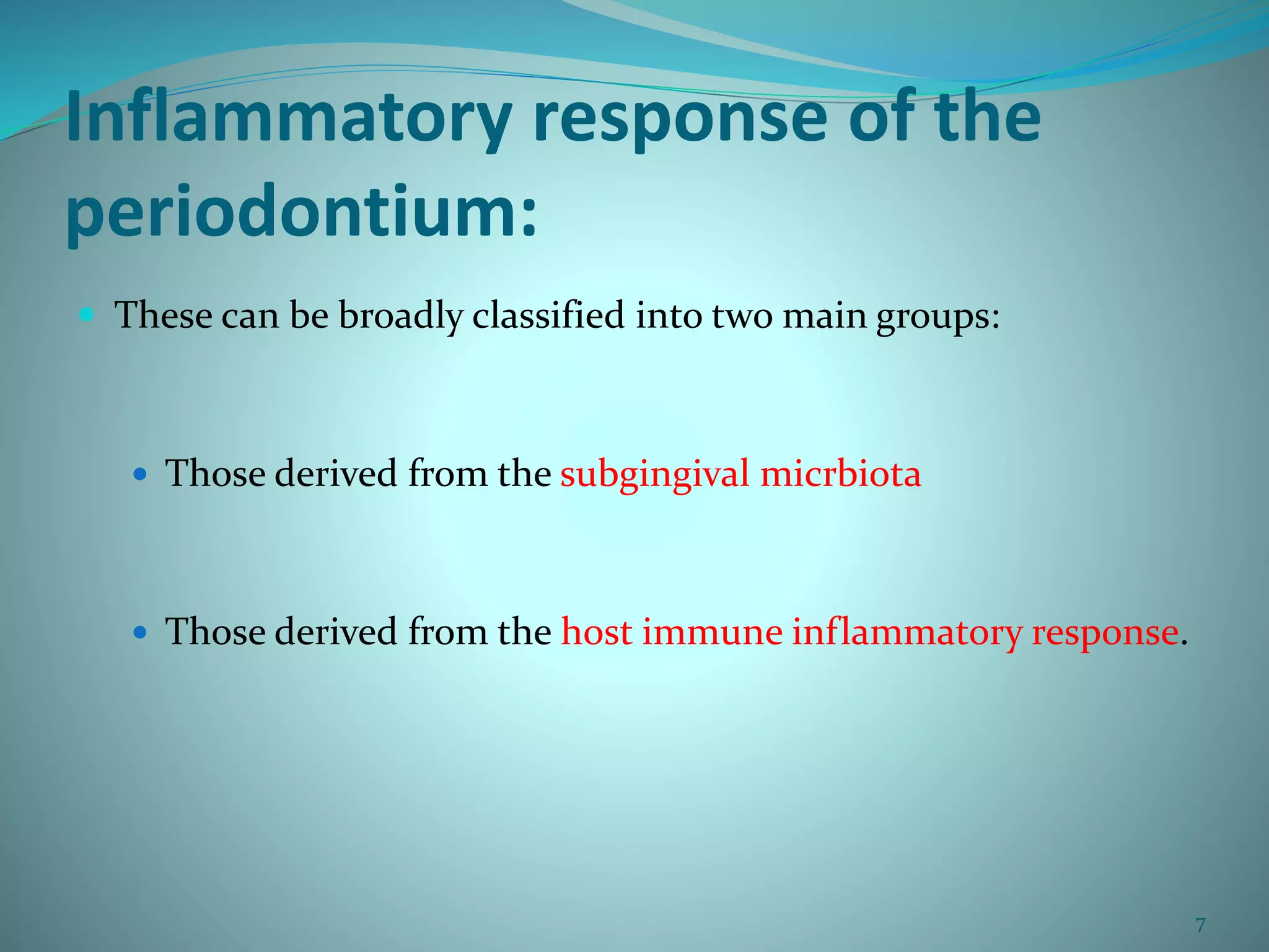 Immuno microbial pathogenesis of periodontal disease | PPTX