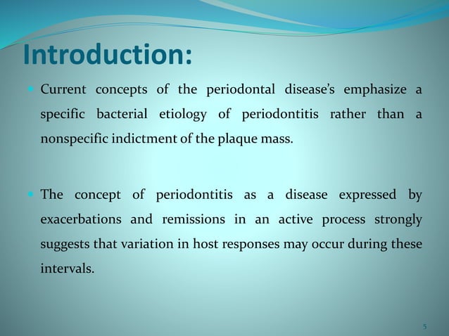 Immuno microbial pathogenesis of periodontal disease | PPTX | Dental Health | Diseases and ...