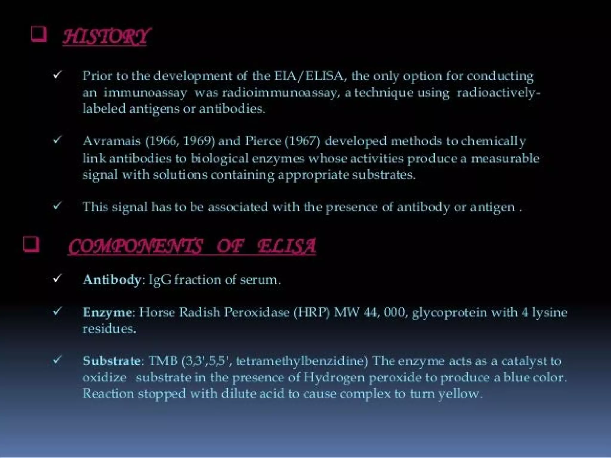 Assignment on General principles of Immunoassay | PDF
