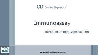 Immunoassay | PPTX | Medical Tests | Medical Health