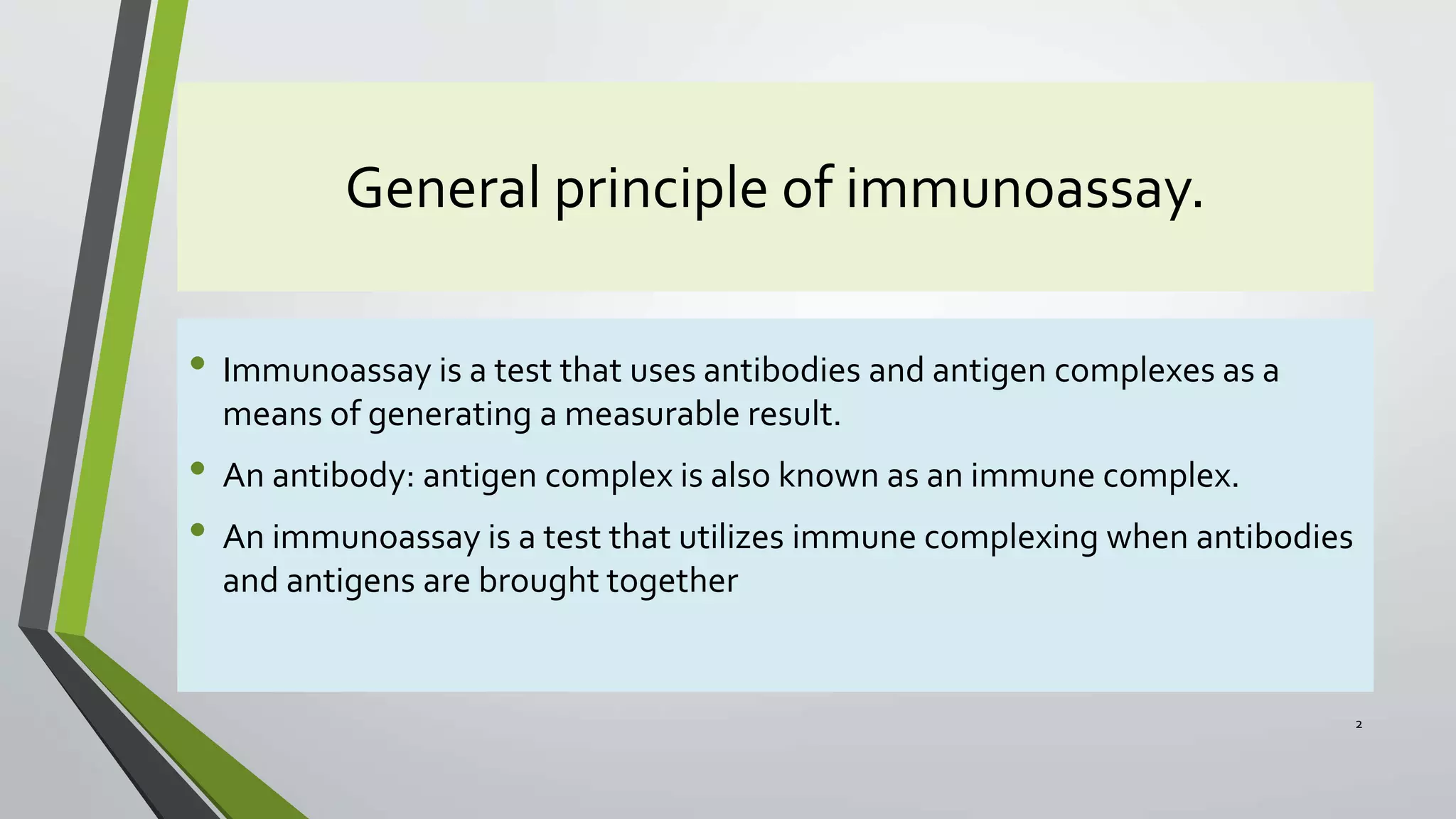 Immunoassay | PPTX