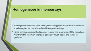 Immunoassay | PPTX | Allergies | Diseases and Conditions