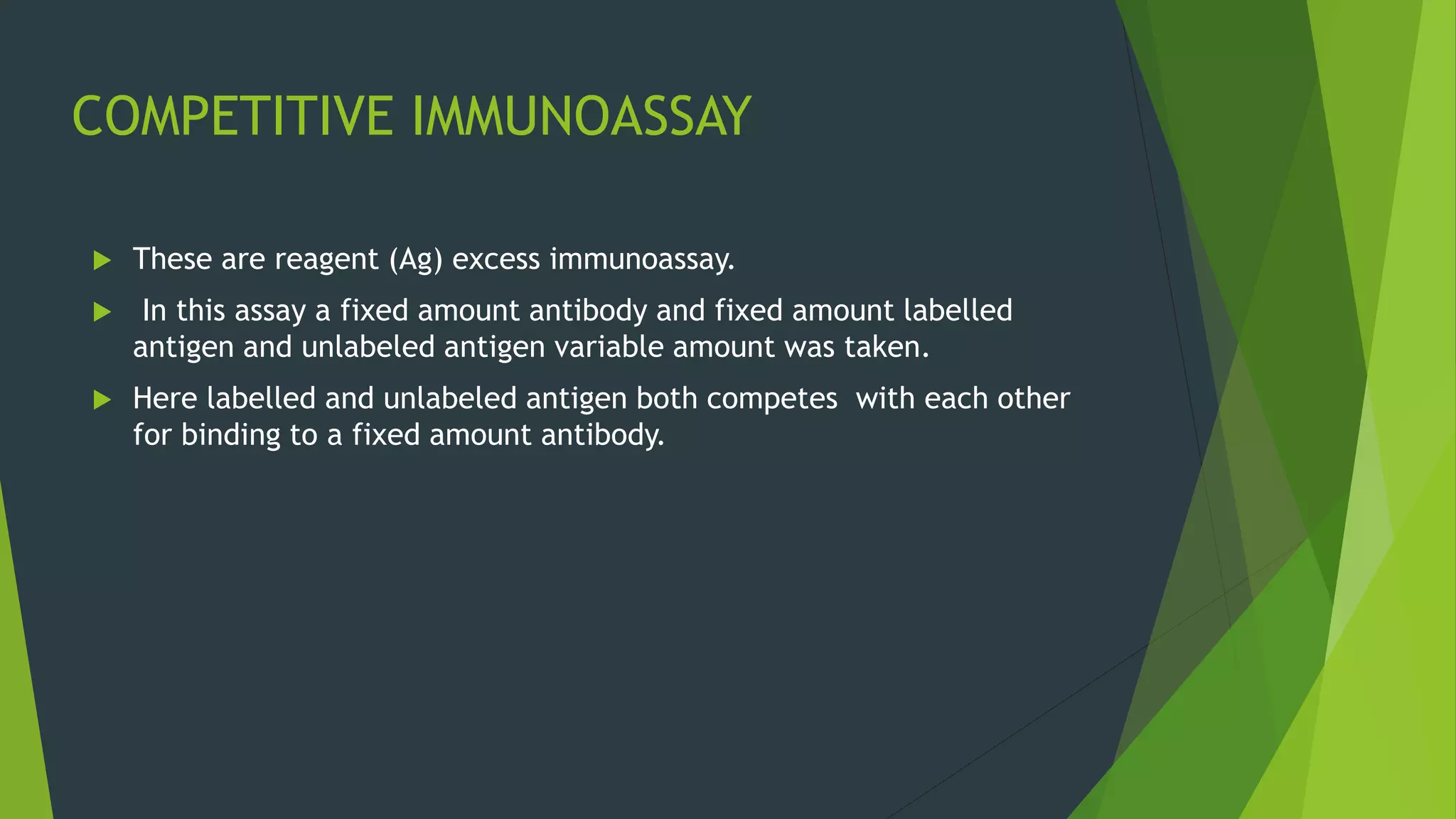 Immunoassay( theoretical basis and optimization of immunoassay) | PPTX
