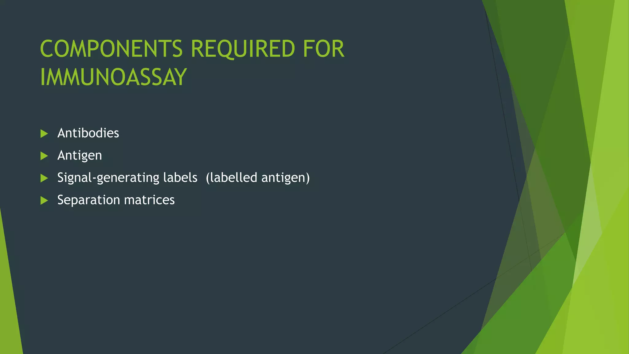 Immunoassay( theoretical basis and optimization of immunoassay) | PPTX