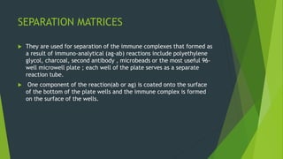 Immunoassay( theoretical basis and optimization of immunoassay) | PPTX