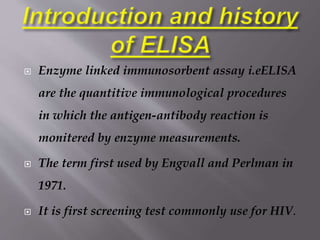 Immunoassay and elisa | PPT